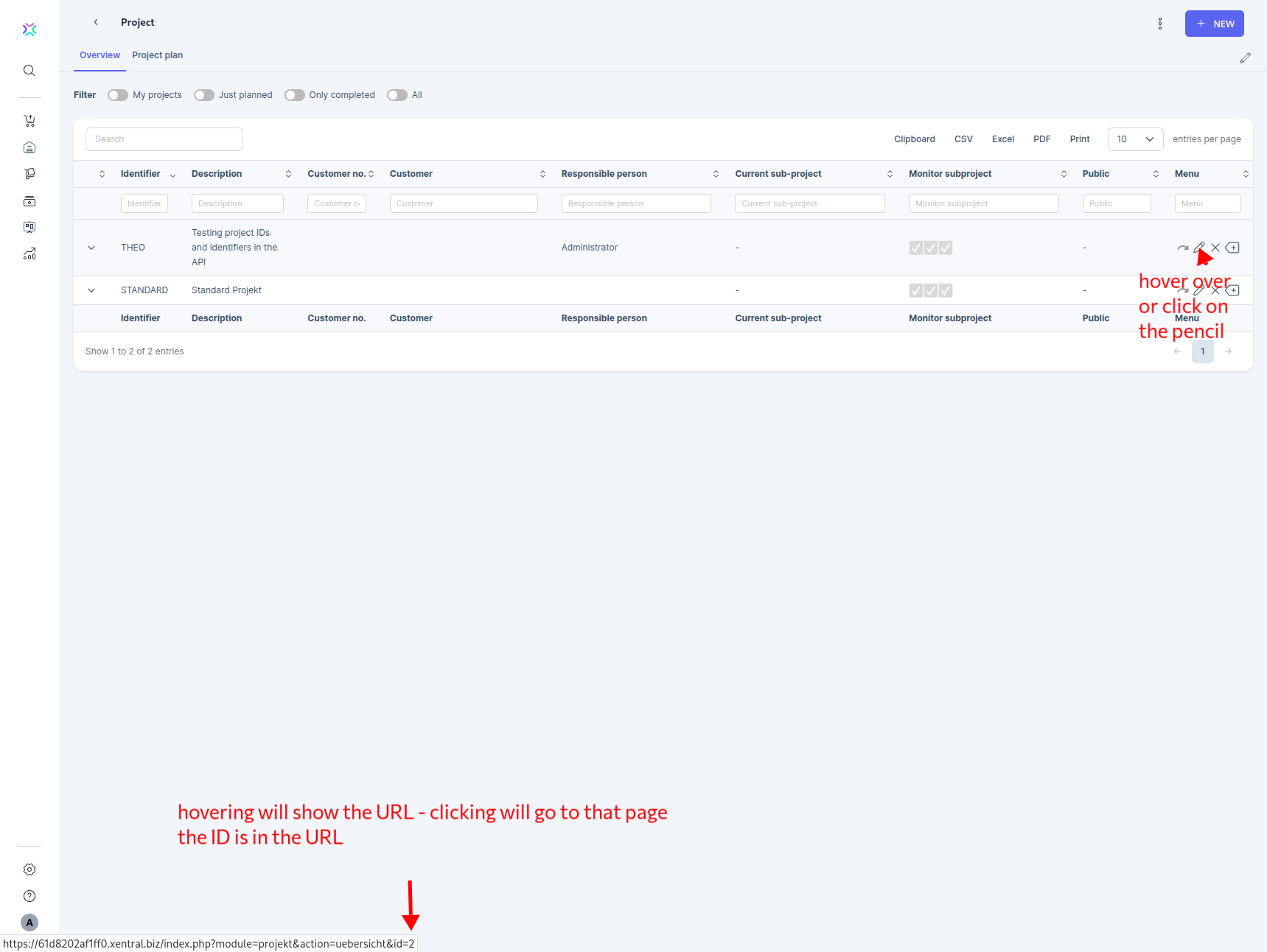 Xentral - Integration steps – Hive EN