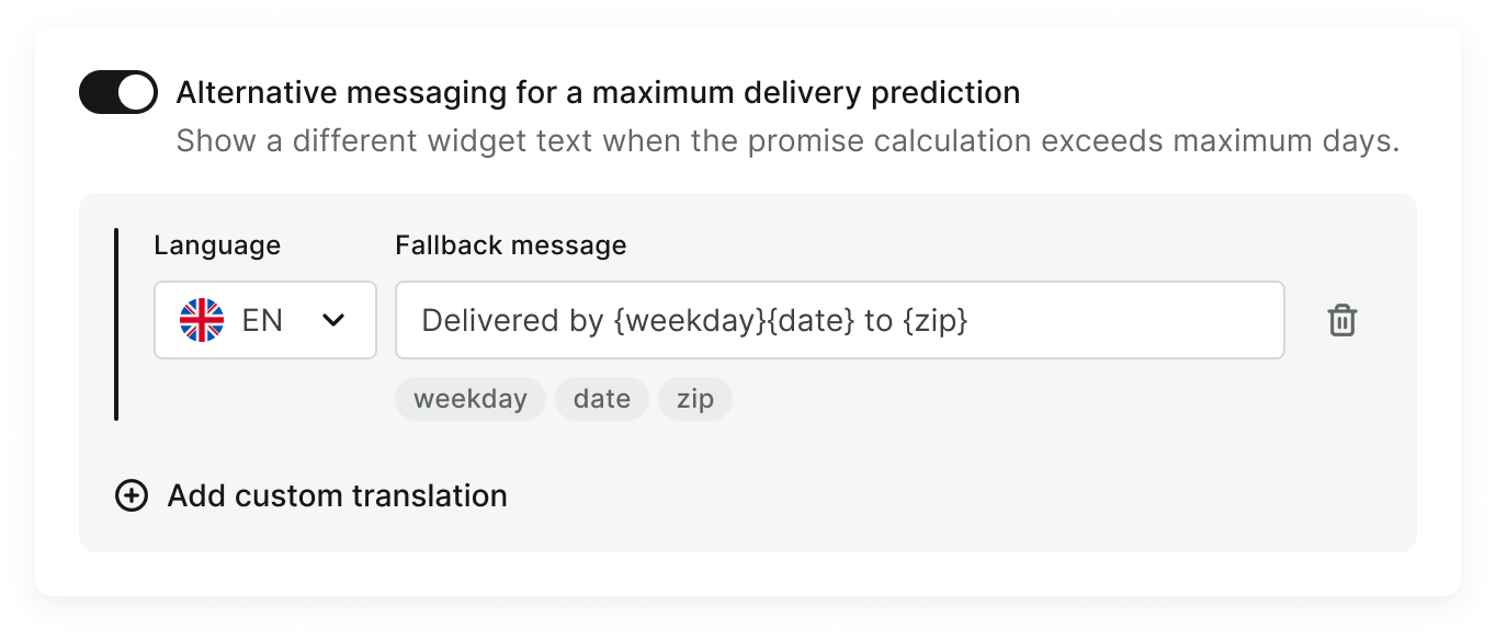 Hive Delivery Promise – Hive EN