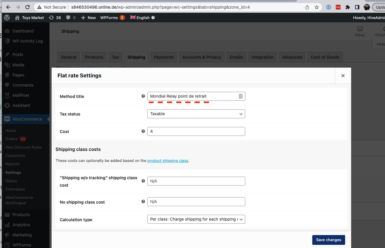 Parcel Point Picker – Hive DE